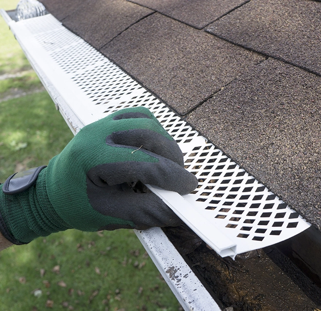 Residential Gutter Guard Installation | Mr. Handyman
